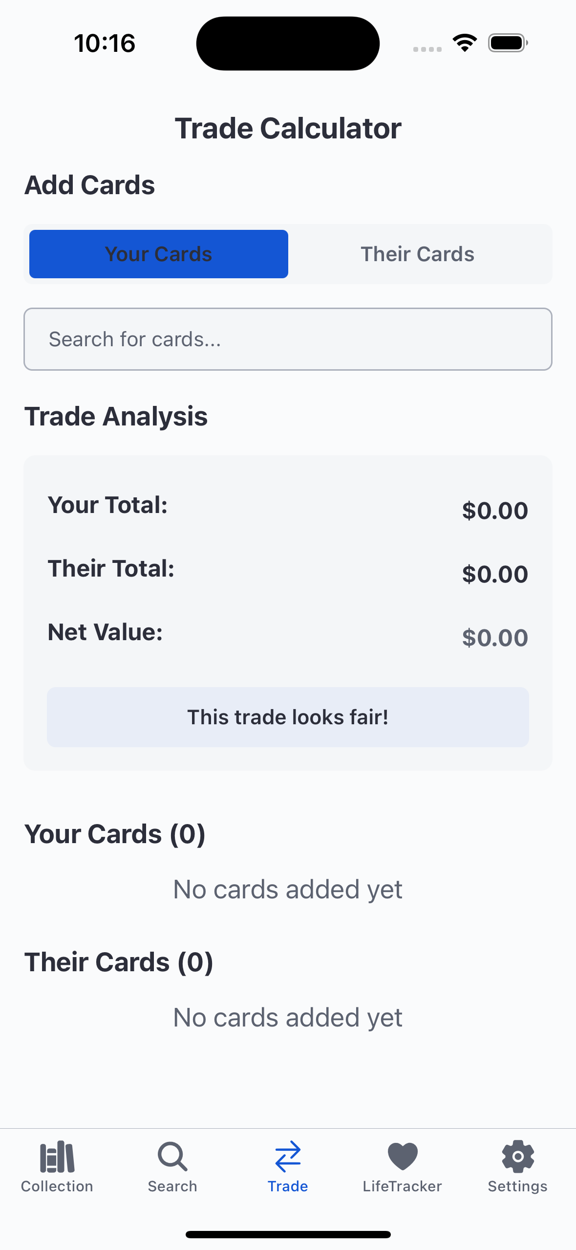 Mage Ledger - MTG Collection Manager
